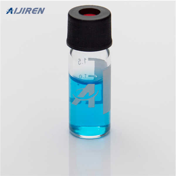 open top cap HPLC glass vials silicone slit septa-Aijiren HPLC Vials
